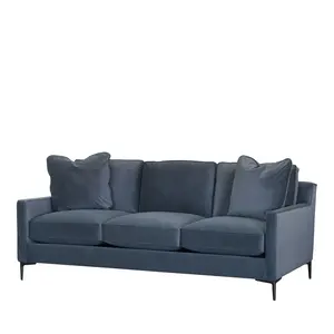 MAX HOME Ciara Sofa, Extra Large - Lucca Charcoal