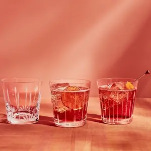 Lalique Lotus Blossoms & Buds Tumblers, Set Of 2