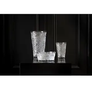 Lalique Merles & Raisins Large Vase