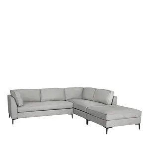 Bloomingdale'S Max Home Paige Corner 3 Piece Sectional Sofa - Doblin Blue