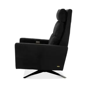 AMERICAN LEATHER Rainier Re-invented Recliner - Mojave Navy