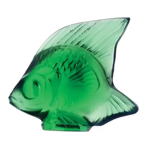 Lalique Classic Fish Emerald