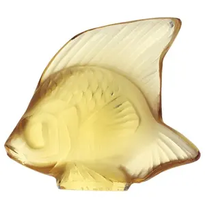 Lalique Classic Fish - Gold