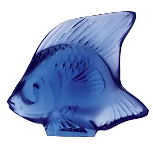 Lalique Classic Fish Sapphire