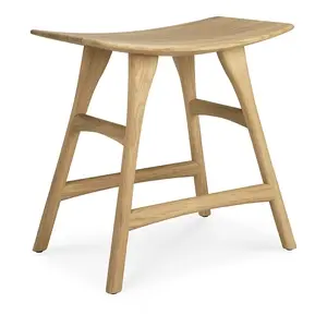 ETHNICRAFT Osso Bar Stool - Oak