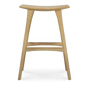 ETHNICRAFT Osso Bar Stool - Oak