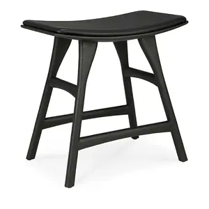 ETHNICRAFT Osso Bar Stool - Oak Black