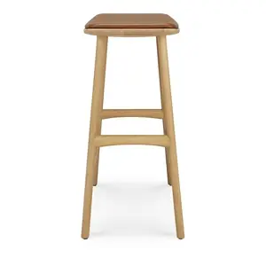 ETHNICRAFT Osso Counter Stool - Oak