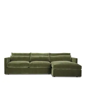 Bloomingdale'S Brea Sectional Sofa - Amici Oyster