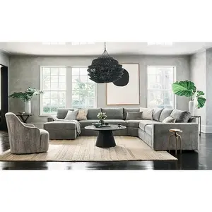 Bloomingdale'S Rory 4 Piece Sectional Sofa Exclusive - Kenley Cement