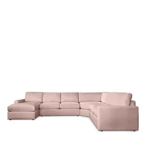Bloomingdale'S Rory 4 Piece Sectional Sofa Exclusive - Kenley Quartz