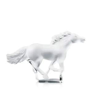 Lalique Kazak Horse Figure - No Color