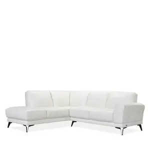 VIOLINO Carmela 2 Piece Leather Sectional Exclusive