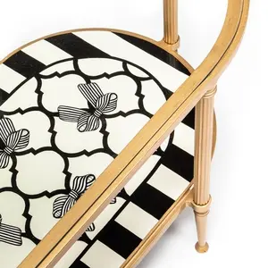 MACKENZIE-CHILDS Pretty As A Bow Coffee Table