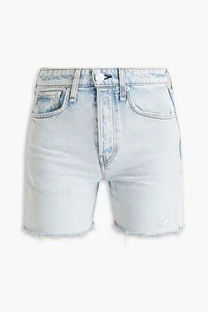 Rag & Bone Maya Distressed Denim Shorts