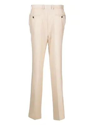 Bally Pressed-crease Tailored Trousers - Neutrals