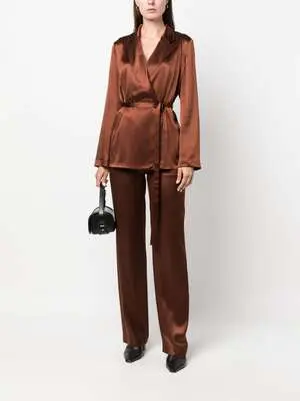 JOSEPH Joubert Double-breasted Silk Jacket