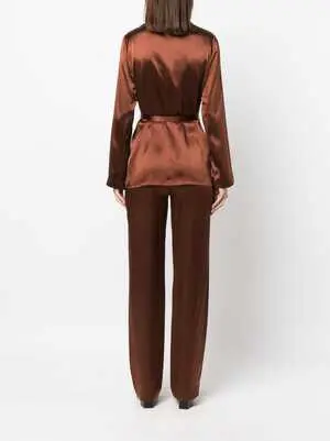 JOSEPH Joubert Double-breasted Silk Jacket