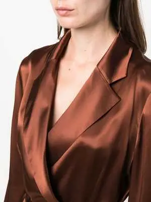 JOSEPH Joubert Double-breasted Silk Jacket
