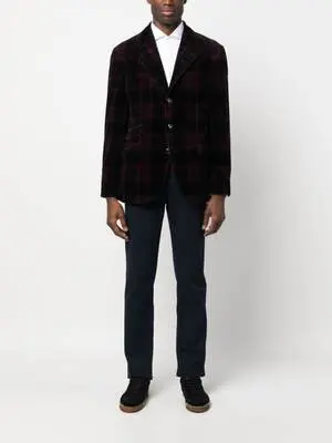Brunello Cucinelli Prince Of Wales Check Corduroy Blazer