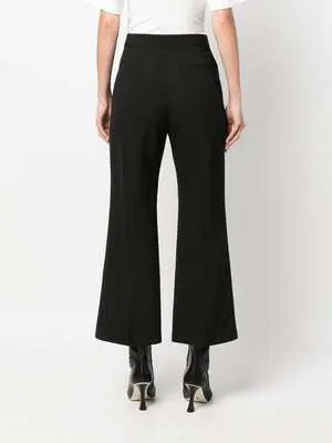 JIL SANDER Belted Cropped Trousers