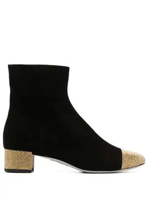 Rene Caovilla Zip Up Booties