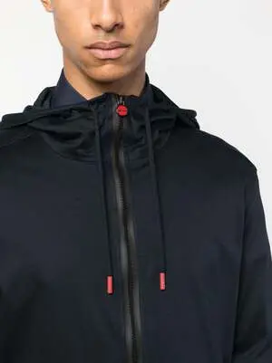 Kiton Umbi Hooded Zip Hoodie
