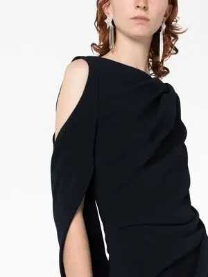 Talbot Runhof Cold-shoulder Jumpsuit