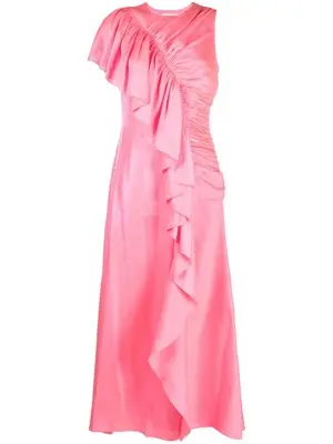 Ulla Johnson Lali Long Dress - Pink