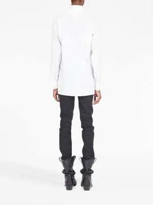 MAISON MARGIELA Pointed-collar Cotton Shirt - White