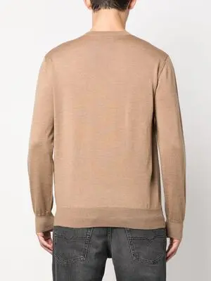 Dsquared2 Fine-knit Crew-neck Jumper - Neutrals
