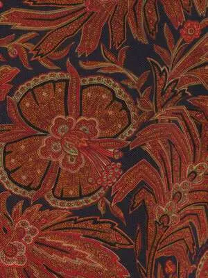 Etro Floral-print Cotton Polo Shirt