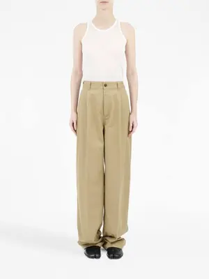 MAISON MARGIELA X Pendleton Yoke-detail Trousers