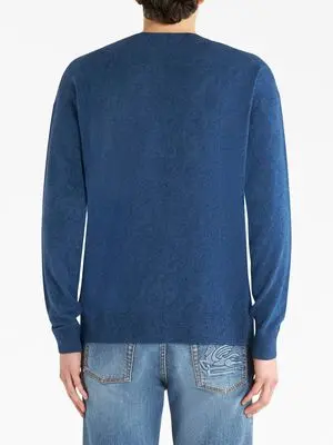 Etro Logo-embroidered Wool Jumper