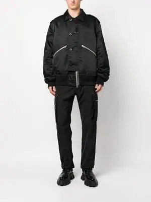 Sacai Zip-up Cotton-blend Bomber Jacket