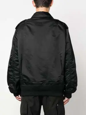Sacai Zip-up Cotton-blend Bomber Jacket