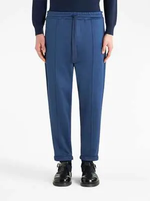 Etro Logo-embroidered Jersey Trousers