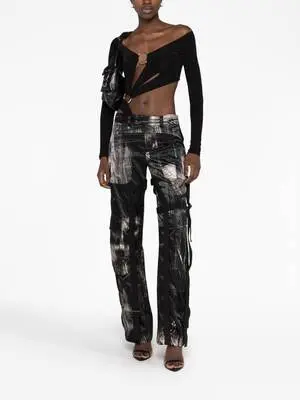 LOUISA BALLOU Cut-out Asymmetric Top