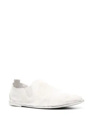Marsèll Strasacco Suede Loafers - White