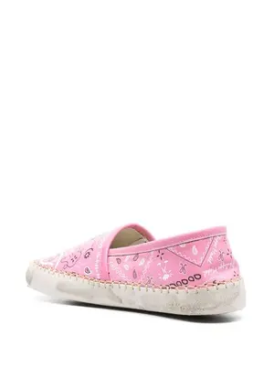 Philippe Model Bandana Print Espadrilles