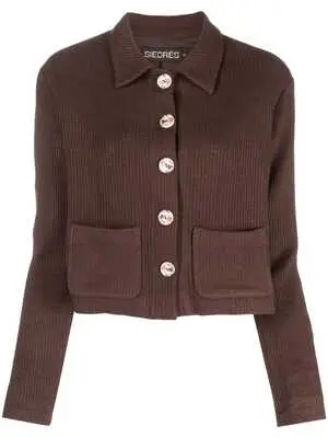 SIEDRES Yuna Knit Cropped Cardigan