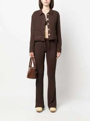 SIEDRES Yuna Knit Cropped Cardigan