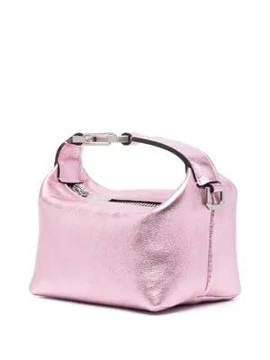 EERA Tiny Moon Leather Tote - Pink