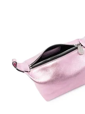EERA Tiny Moon Leather Tote - Pink