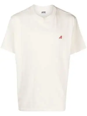 AUTRY Logo-patch Cotton T-shirt