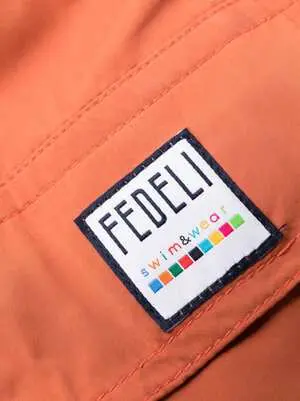 Fedeli Logo-patch Swim Shorts