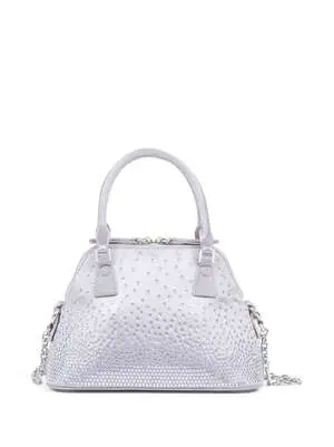 MAISON MARGIELA Micro 5ac Cinema Inferno Shoulder Bag - Silver