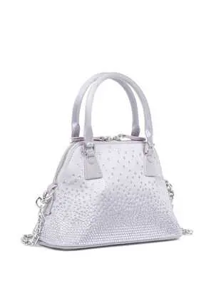 MAISON MARGIELA Micro 5ac Cinema Inferno Shoulder Bag - Silver