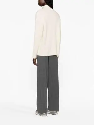 P.a.r.o.s.h Roll-neck Waffle-knit Jumper - Neutrals