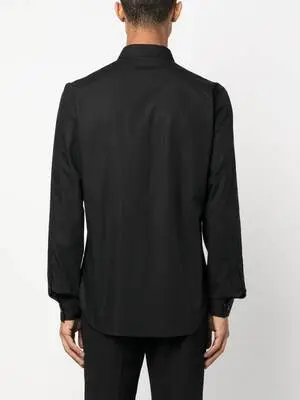 Versace Logo-print Cotton Shirt